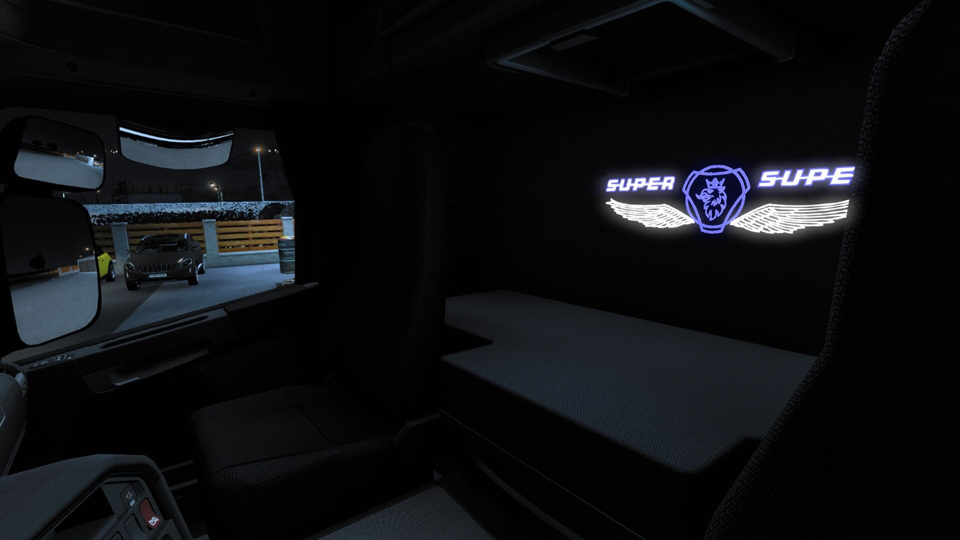 Led Plates for all Scania v1.1 - ETS 2