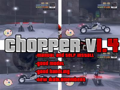 CHOPPER v 1.1 - GTA: Vice City