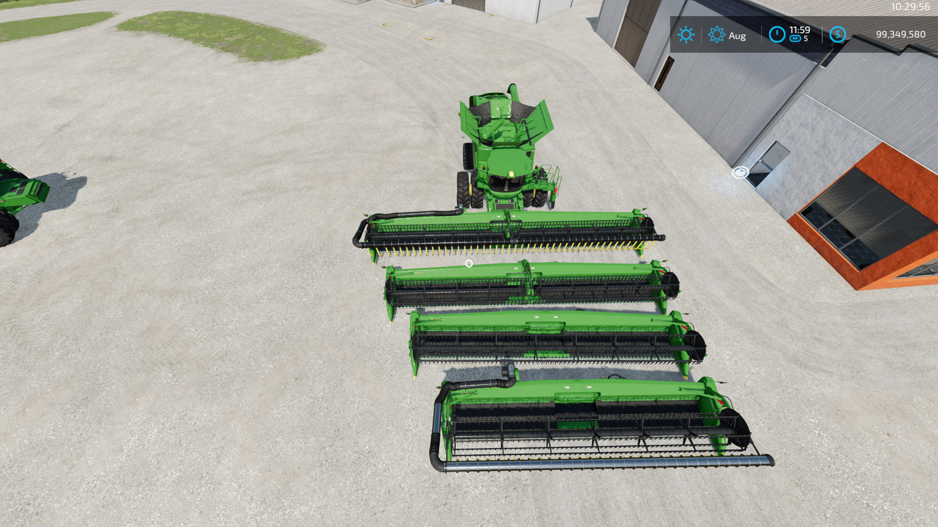FS22 John Deere 700FD air reel header pack 1.0.0.0 - FS 22