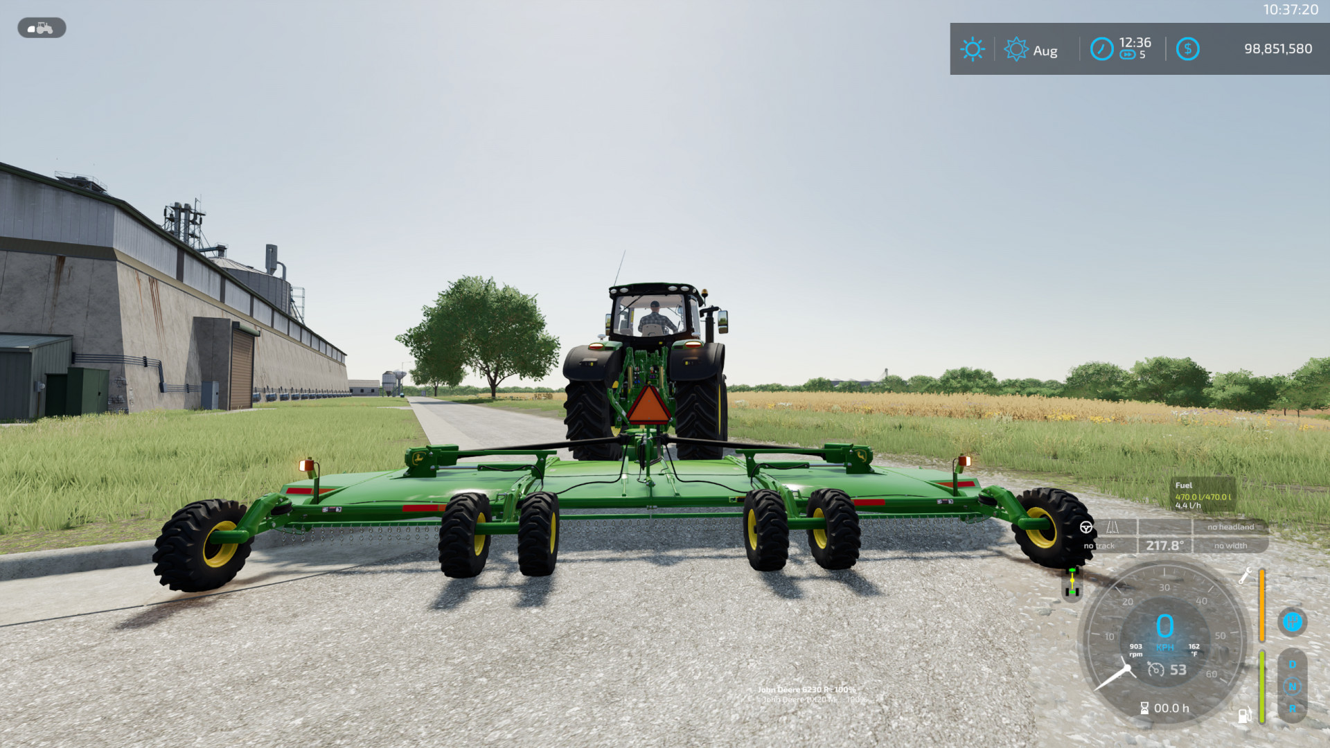 John Deere HX20 Batwing Mower/Mulcher Pack 1.0.0.0 - FS 22