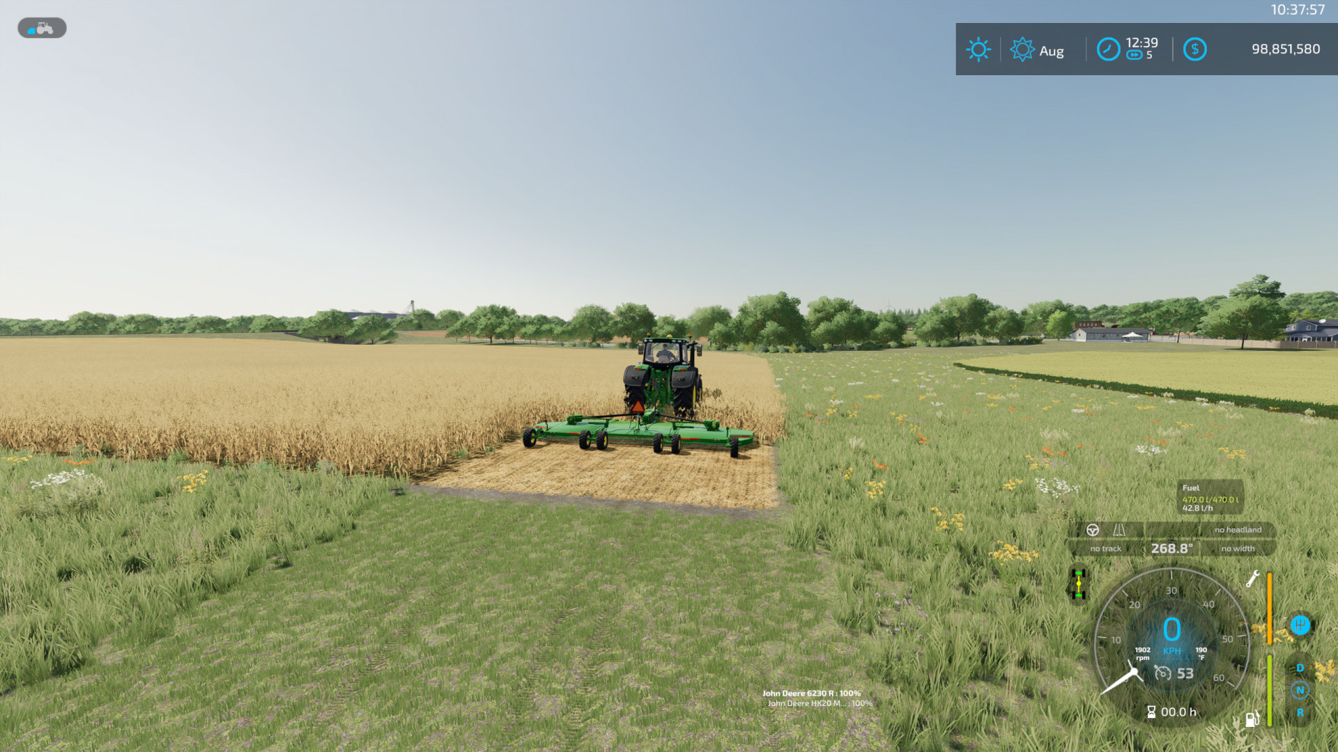 John Deere HX20 Batwing Mower/Mulcher Pack 1.0.0.0 - FS 22