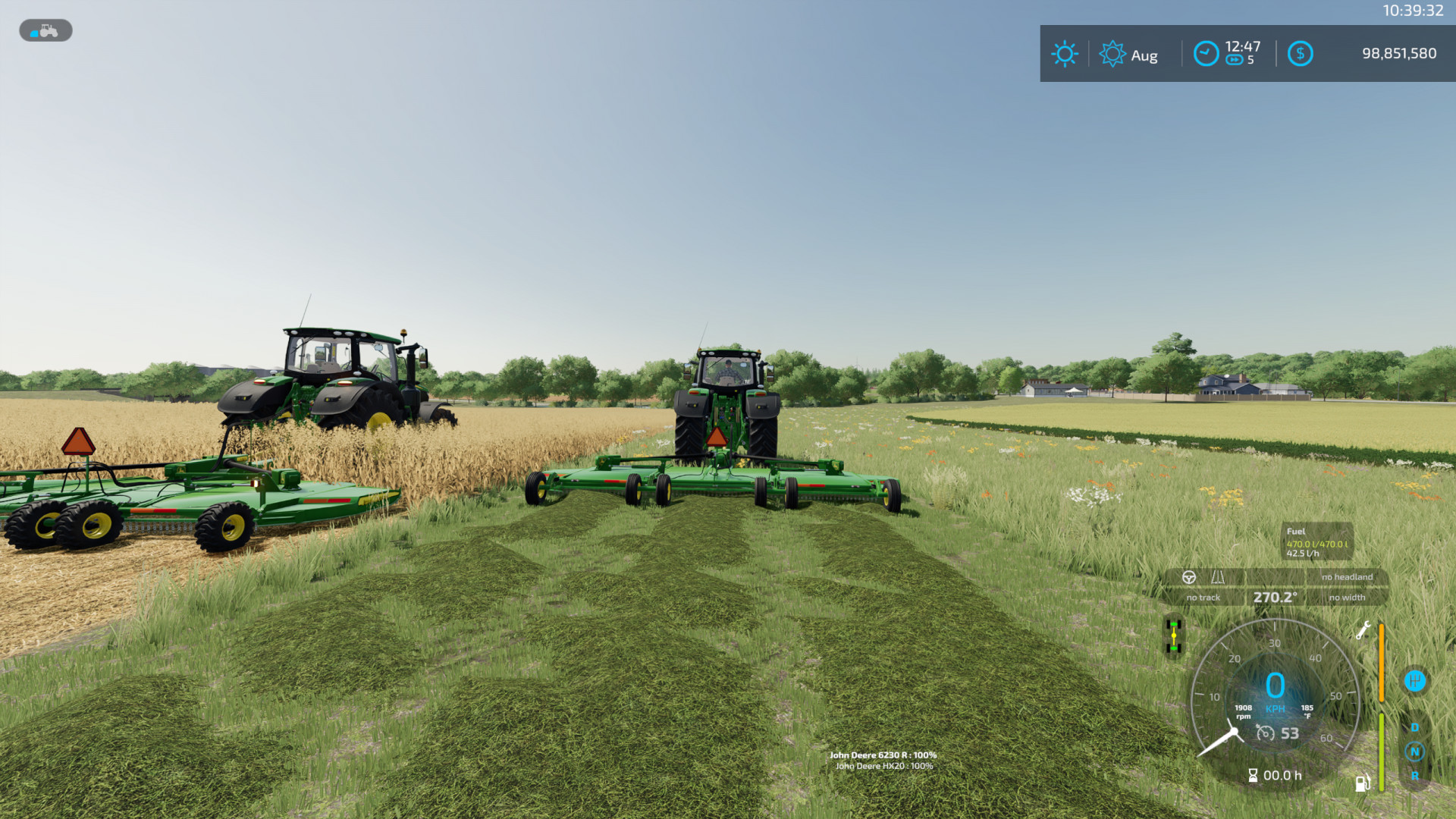 John Deere HX20 Batwing Mower/Mulcher Pack 1.0.0.0 - FS 22