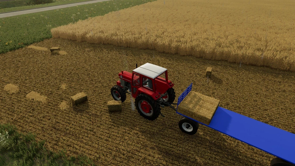 Fahr Apn Baler And Autoload Bale Trailer v 1.0 - FS 22