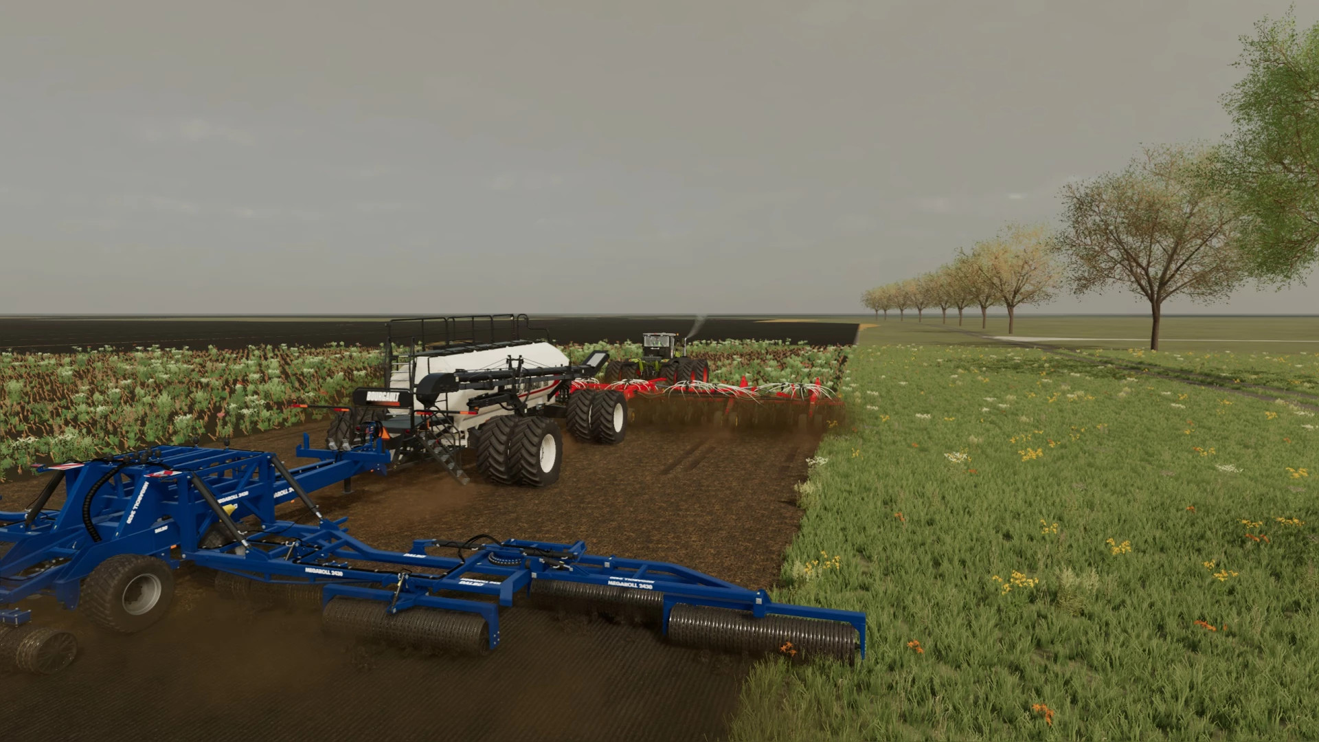 FS22 BOURGAULT PACK: AIR PLANTER & LIQUID FERT v 1.2 - FS 22