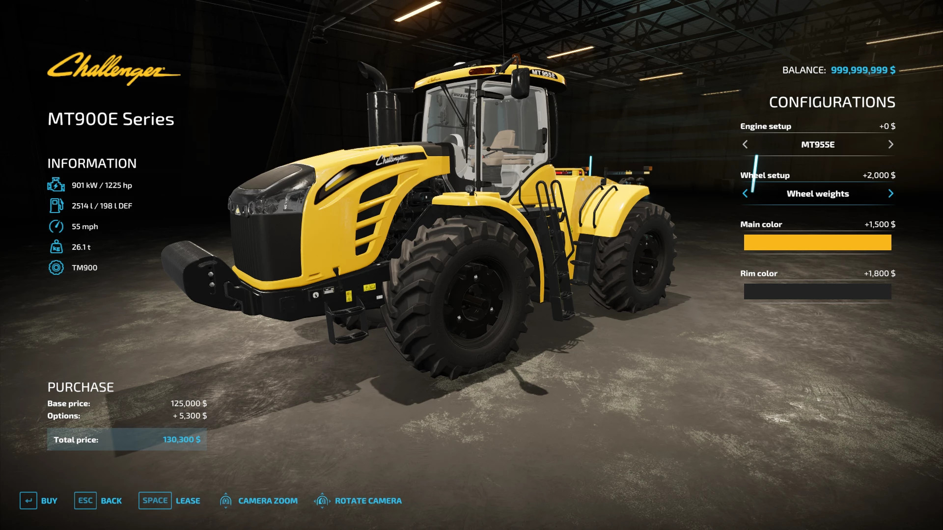 FS22 CHALLENGER MT900E TRACTOR V 1.2 Update - FS 22