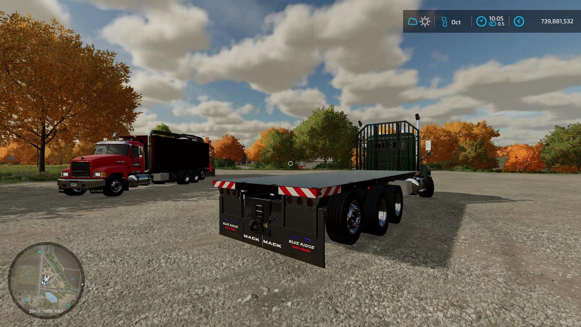 Mack Flatbed + Salvage Trucks Pack v 1.0 - FS 22