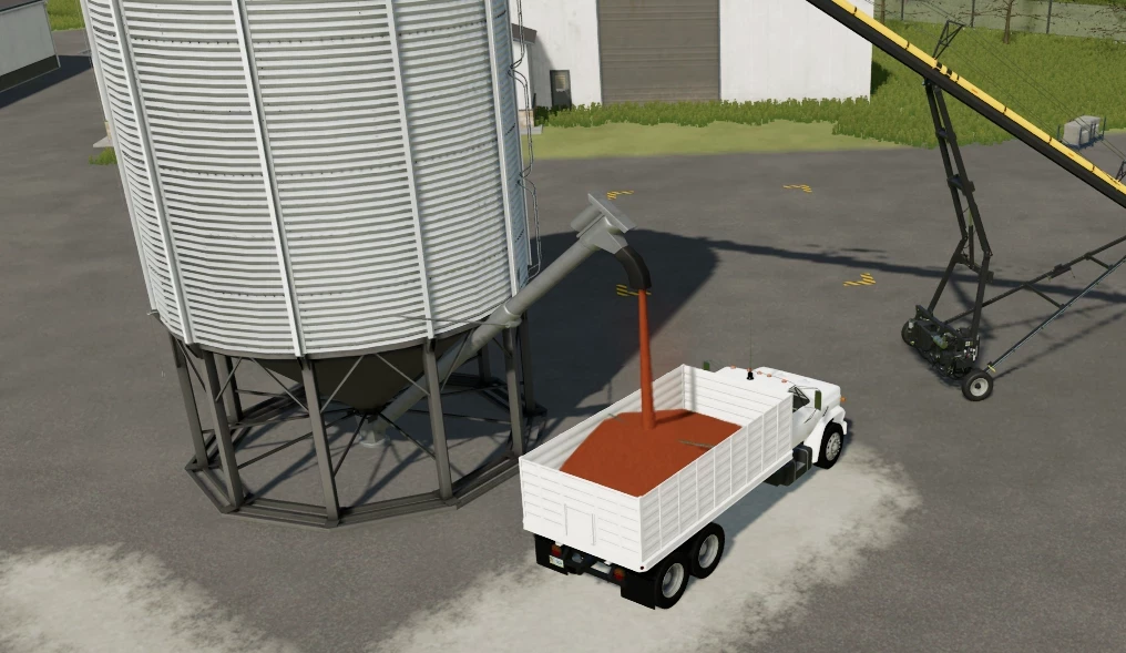Meridian Hopper Bin with Auger XL v 1.0 - FS 22
