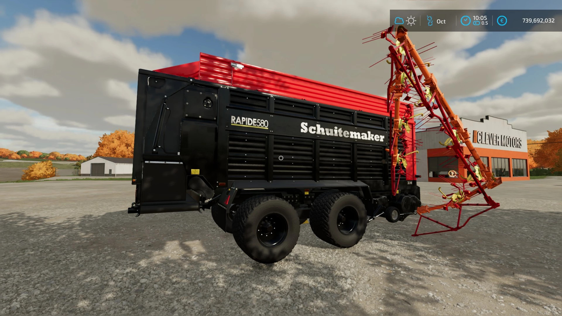 Schuitemaker 22m Windrow v 1.0 - FS 22