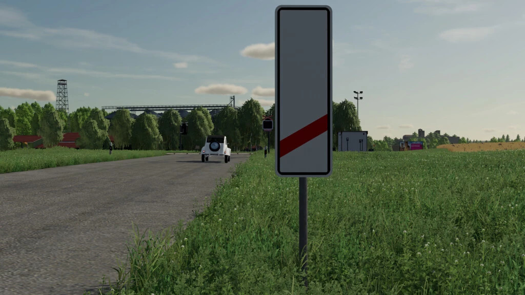 Traffic Sign Package (Prefab) v 1.0 - FS 22