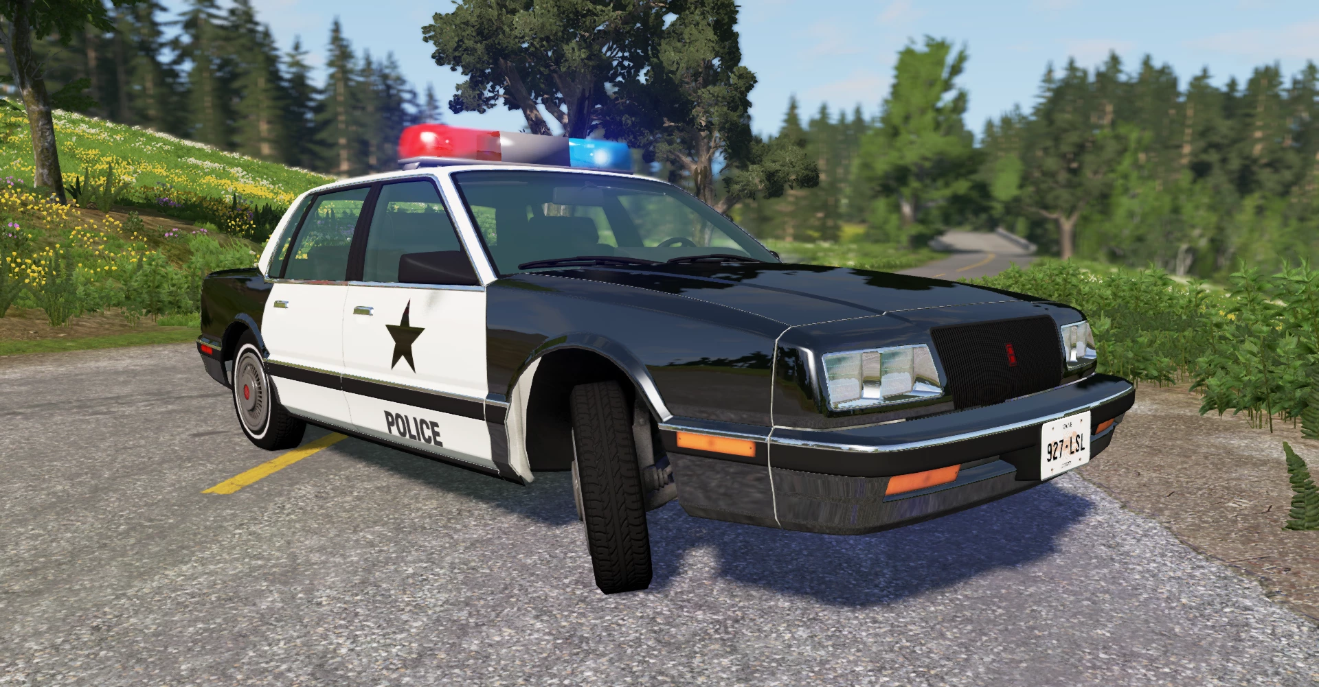 Retro Lightbar for the Legran 1.0 - BeamNG.drive