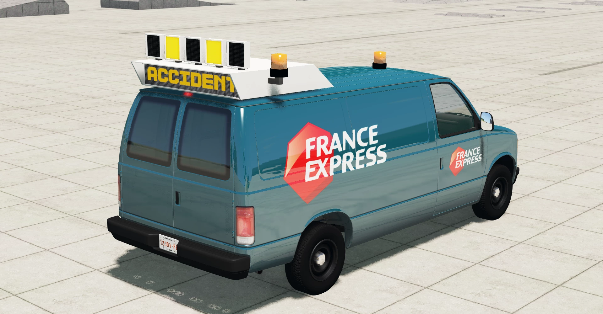 Variable Message Sign for the H-Series 1.0 - BeamNG.drive