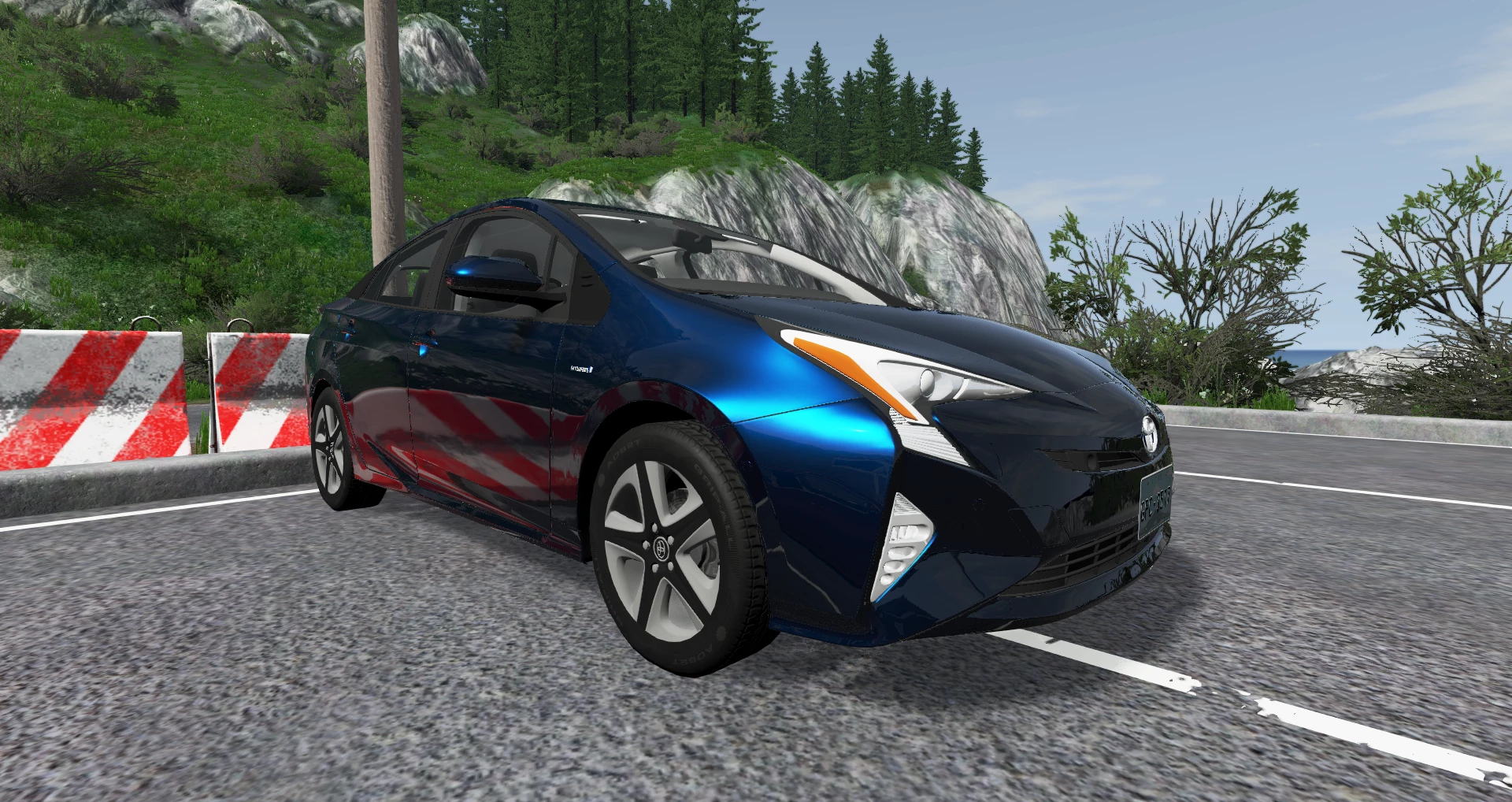 toyota prius 1 - BeamNG.drive