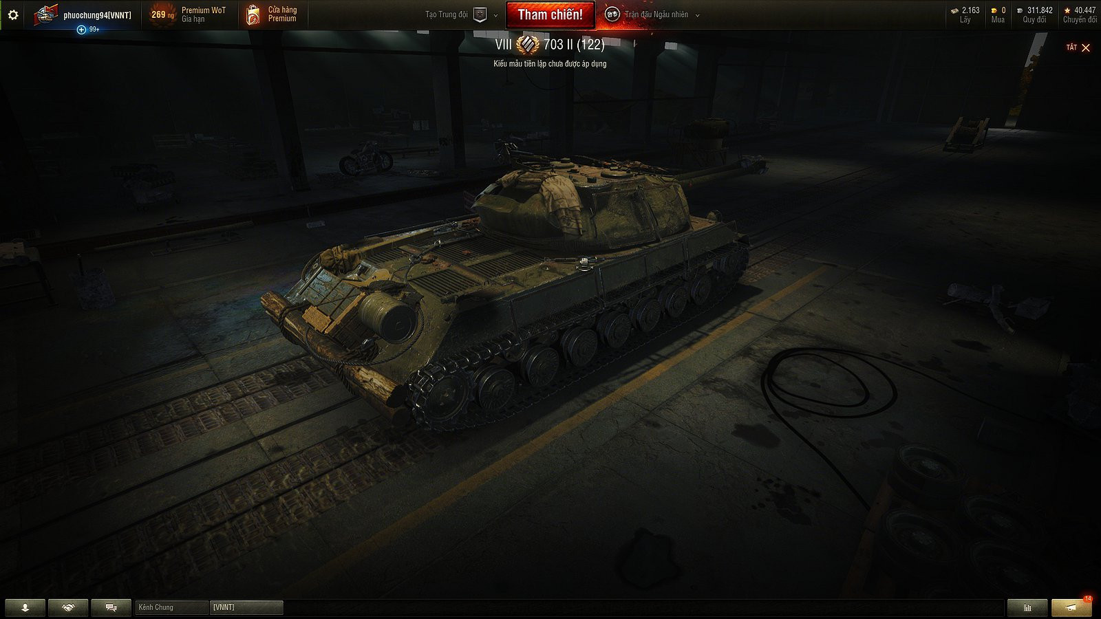 Object 703 Version II - Skin3D (3D Style Oryx) 1.10.1.3 - WoT