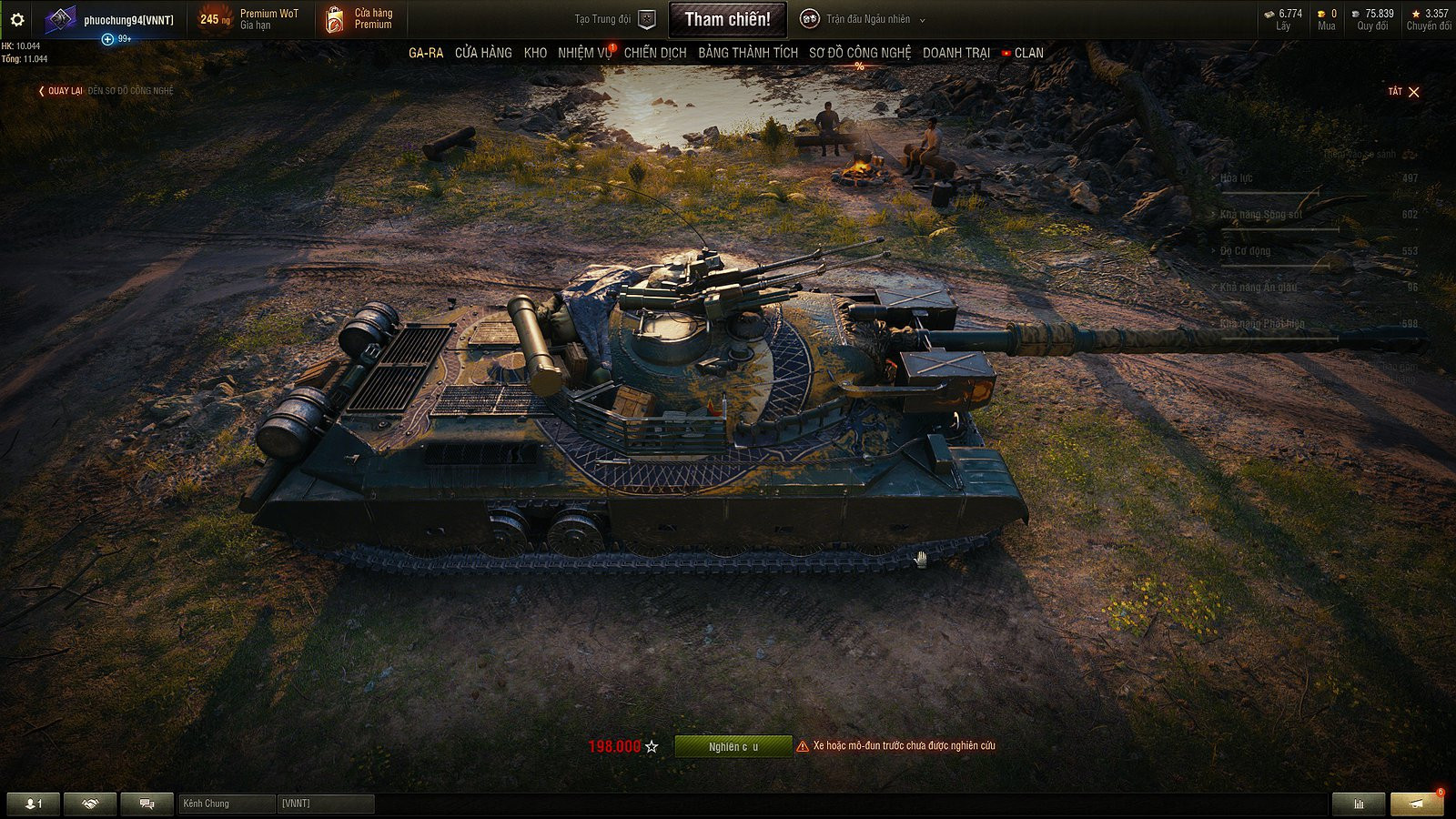 WZ-111 model 5A - Skin3D (The Last Dragon) 1.11.0.0 - WoT