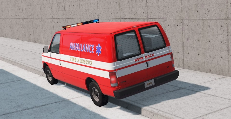 AMBULANCE INTERIOR FOR THE H-SERIES 1 - BeamNG.drive