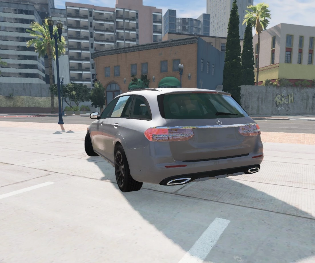 Mercedes E-350 D 4MATIC 2017 V1.0 - BeamNG.drive