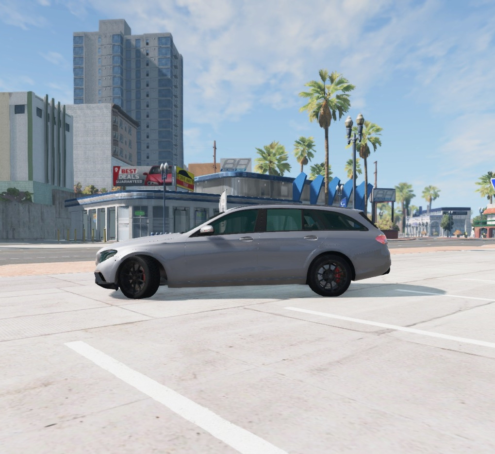 Mercedes E-350 D 4MATIC 2017 V1.0 - BeamNG.drive