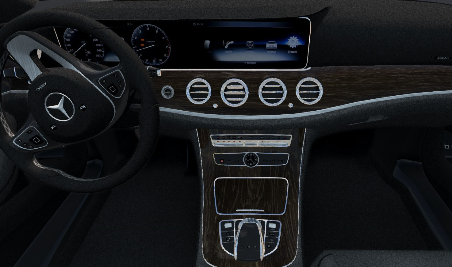 Mercedes E-350 D 4MATIC 2017 V1.0 - BeamNG.drive