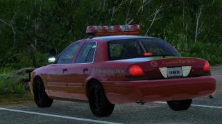 CROWN VIC FIRWOOD FIRECHIEF SKIN 1 - BeamNG.drive