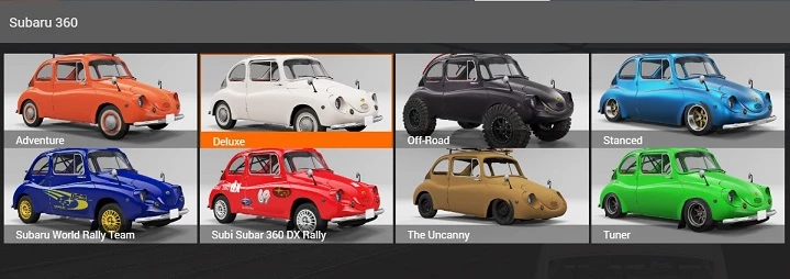 SUBARU 360 DELUXE 1.0 - BeamNG.drive