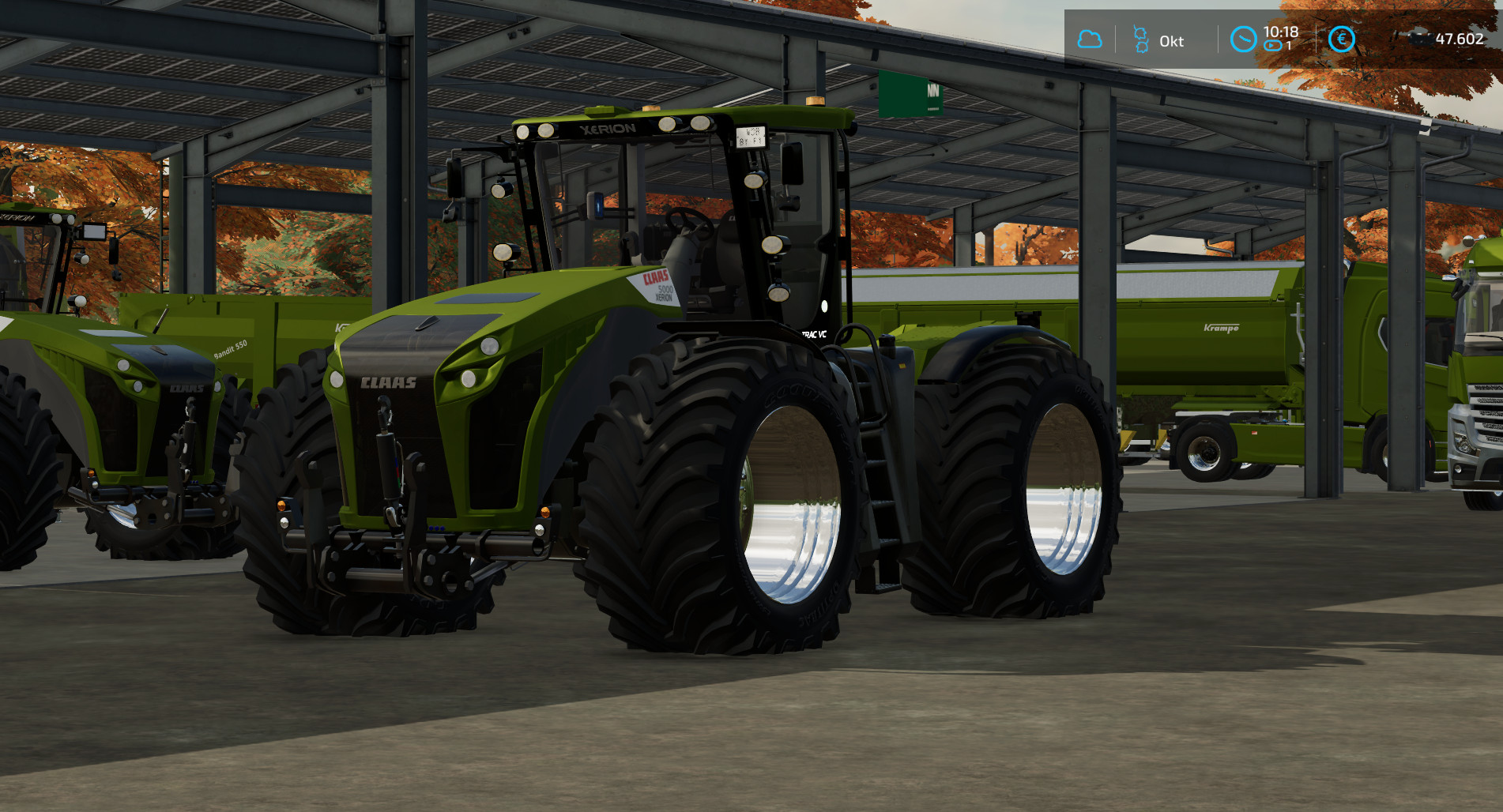 FS22 CLAAS Xerion 5000 CV 2.0.0.3 - FS 22