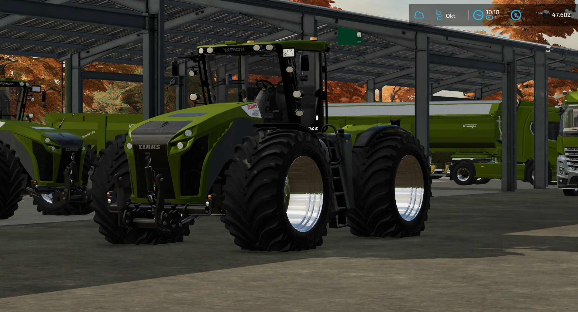 FS22 CLAAS Xerion 5000 CV 2.0.0.3 - FS 22