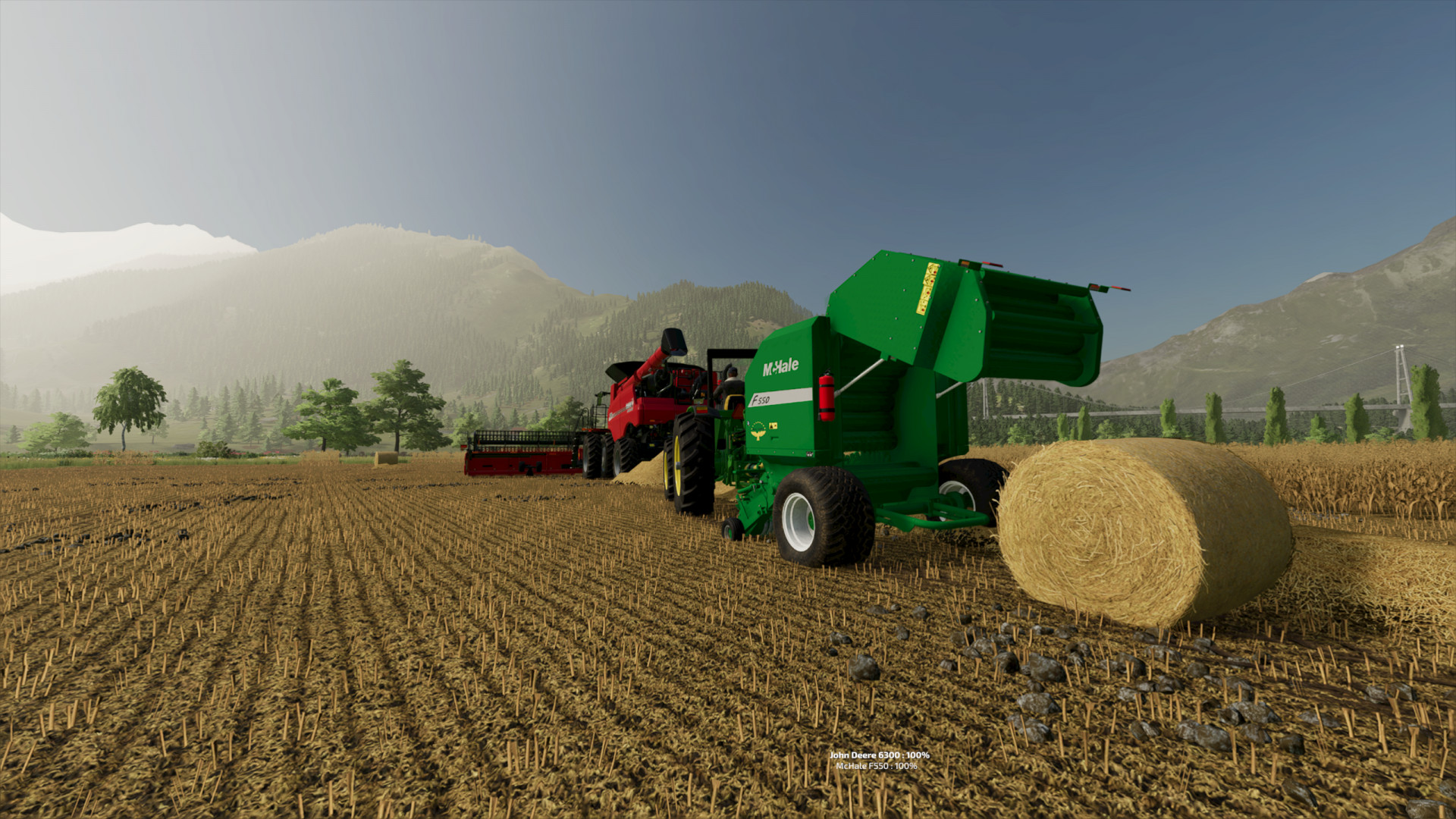 Mc Hale F550 Round Baler Converted 1.0.0.0 - FS 22