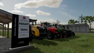 AGCO Dealer Sign Pack v 1.0 - FS 22