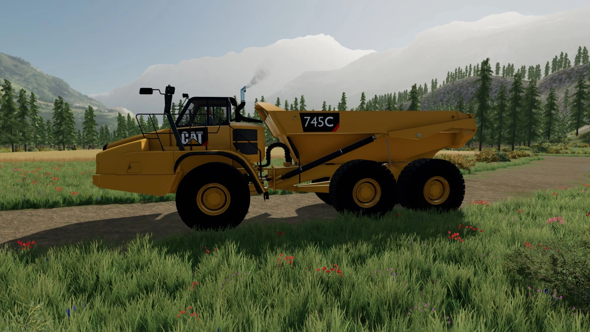 Cat 745C v 1.0 - FS 22