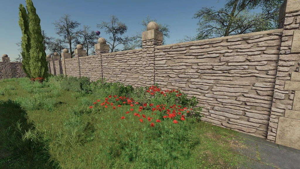 Fence Wall And Gate v 1.0 - FS 22