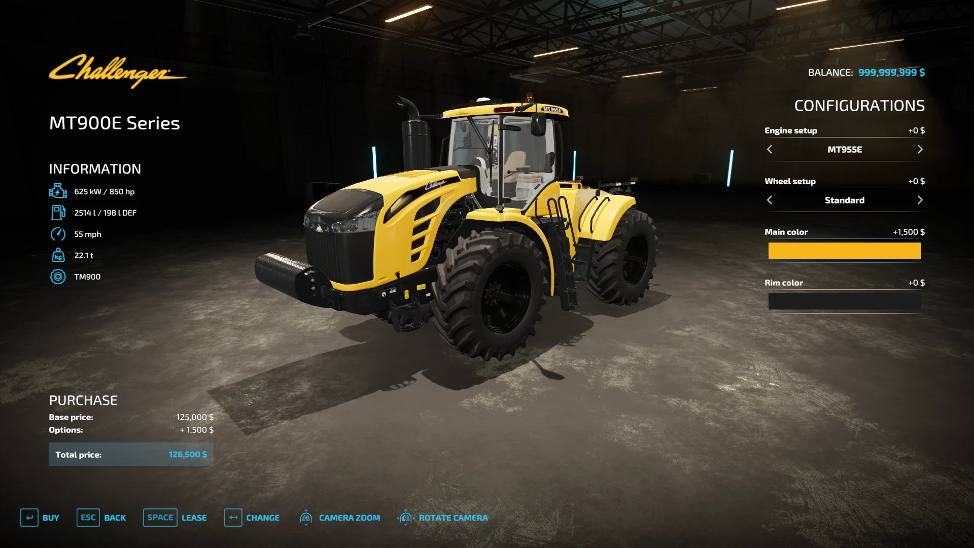 FS22 Challenger MT900E Tractor v .1.3 Update - FS 22