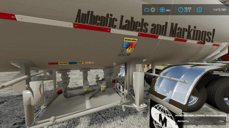 MC331 Anhydrous/Propane Transport Trailer v 1.0 - FS 22