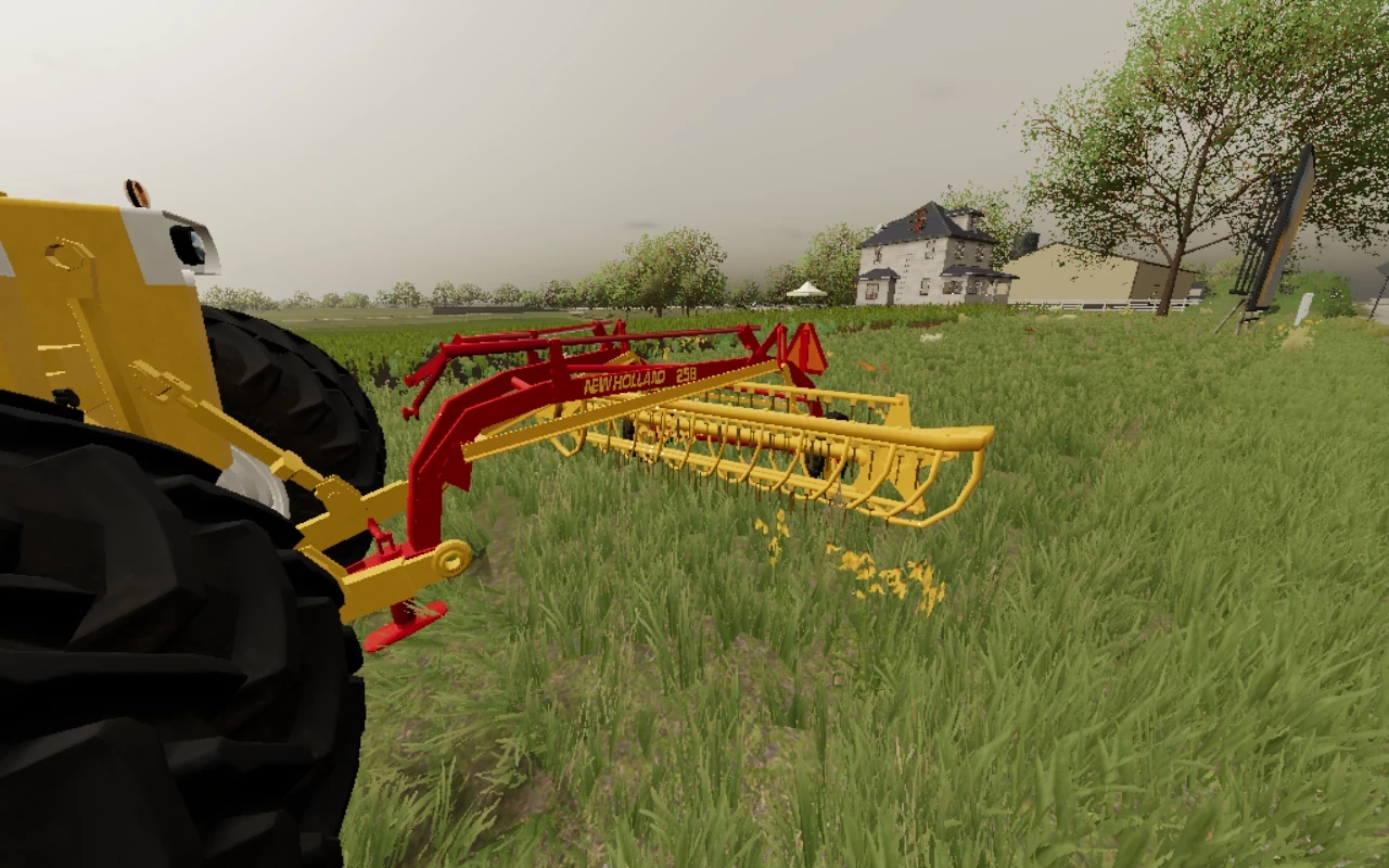New Holland Side-Delivery Hay Rake v 1.0 - FS 22