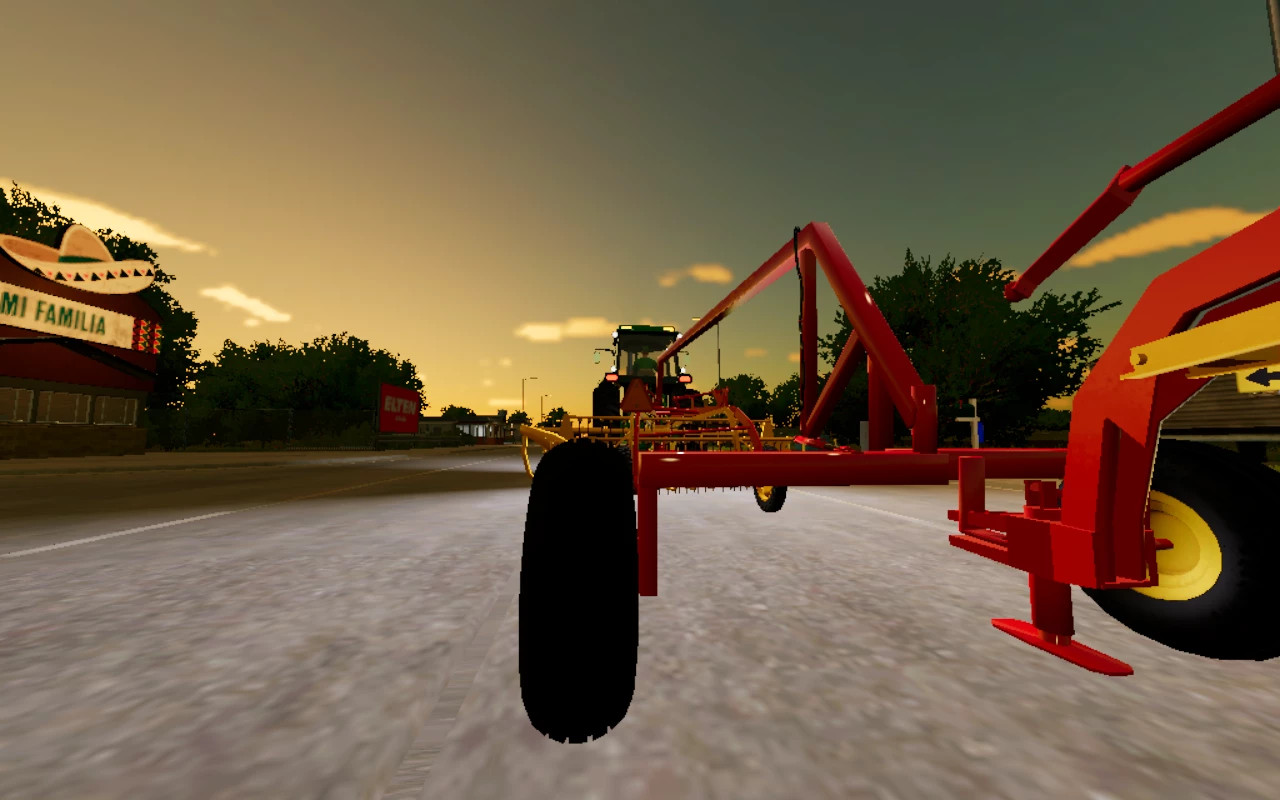 New Holland Side-Delivery Hay Rake v 1.0 - FS 22