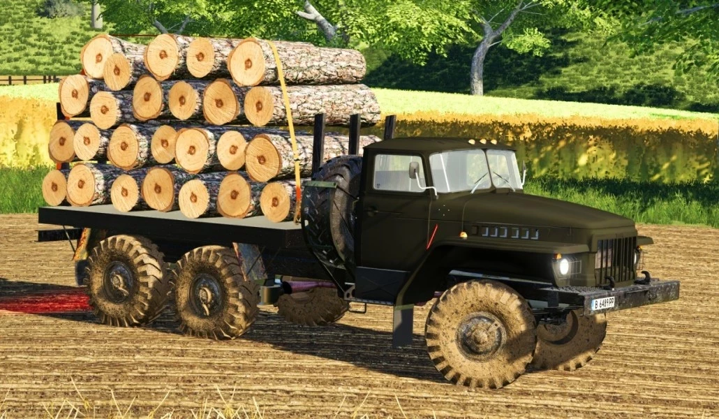 Ural 375 Log Truck v 1.0 - FS 19