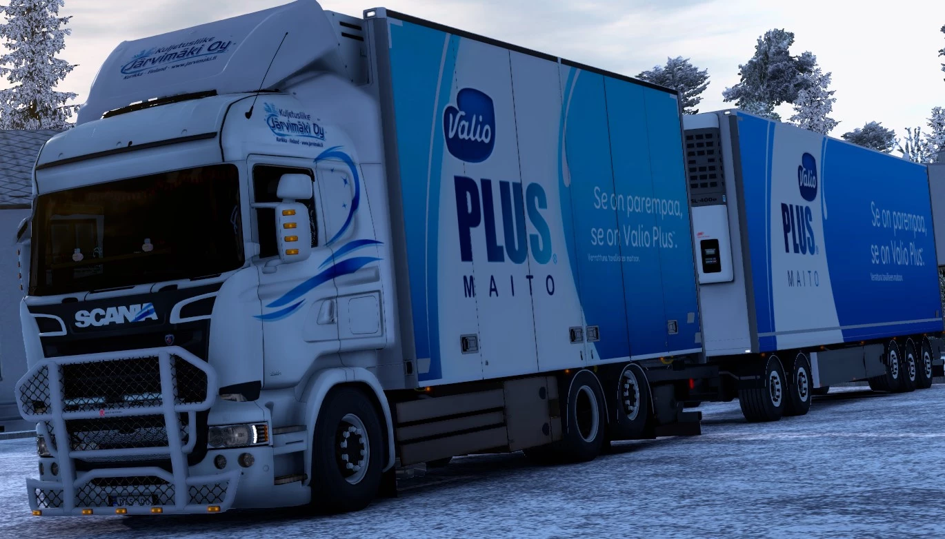 Järvimäki valio Skin for Rjl scania tandem 1.0 - ETS 2