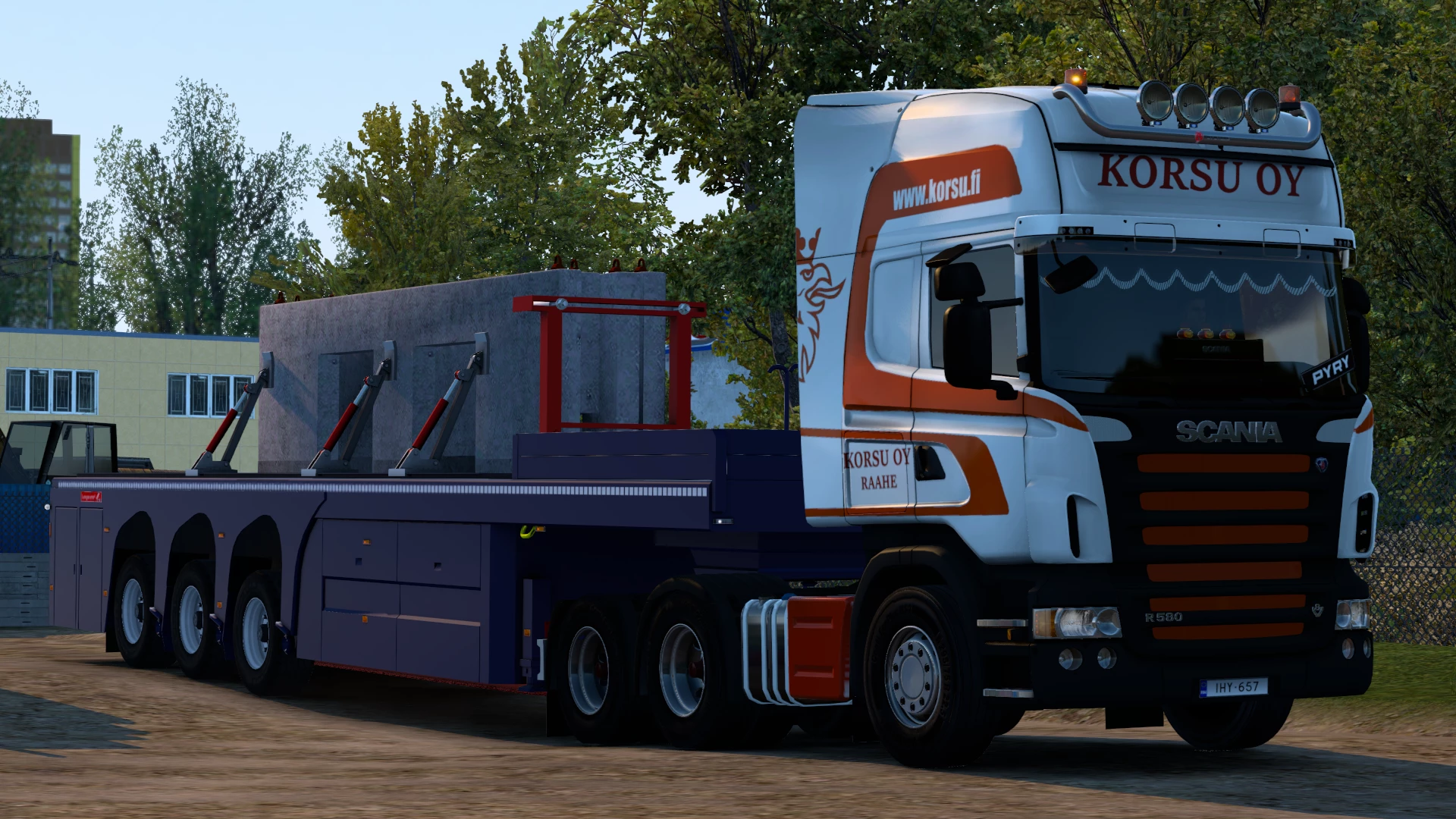 Korsu Oy Skin for rjl scania 1.0 - ETS 2
