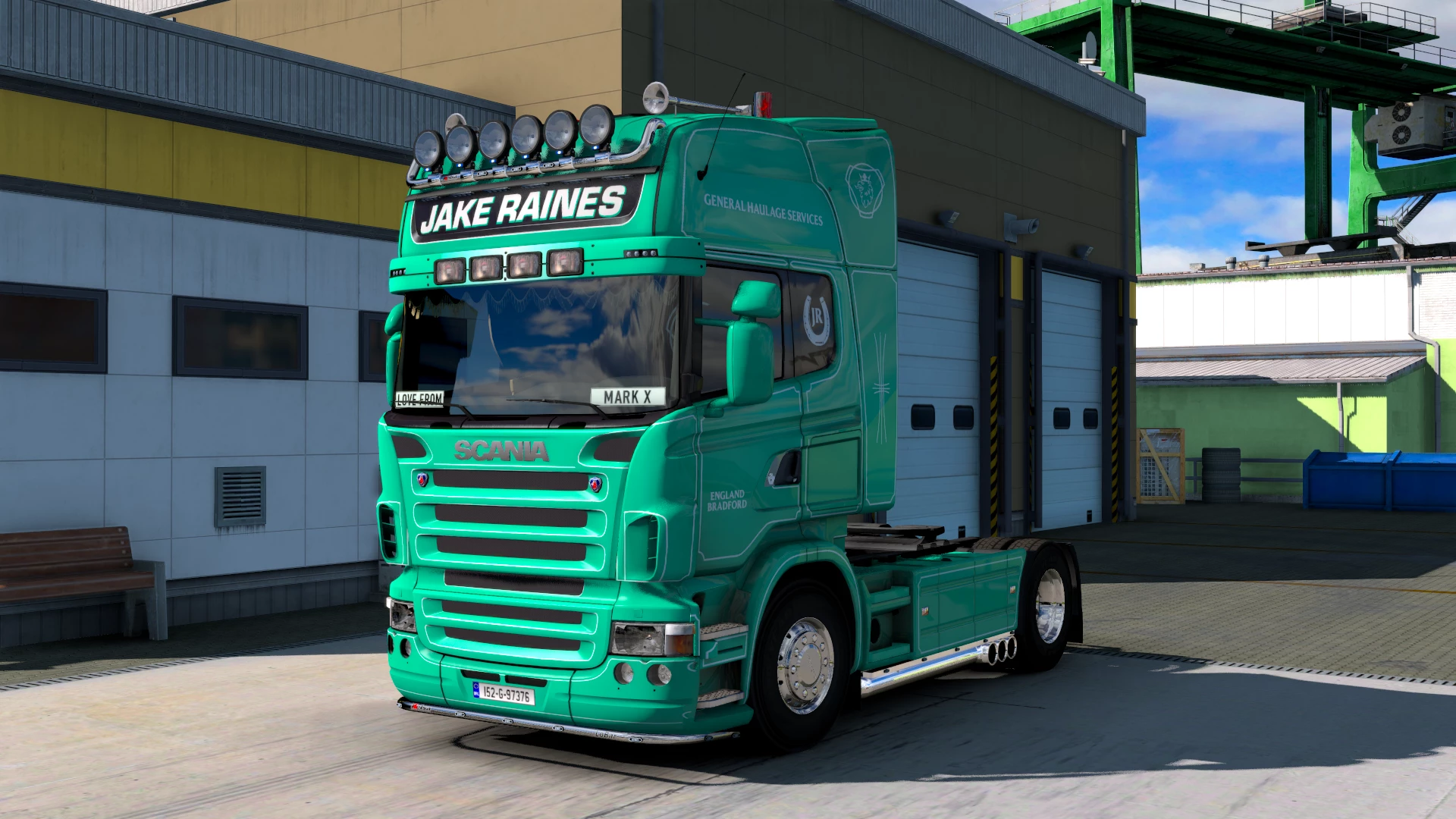 Jake Rainz airbrush all versions - ETS 2