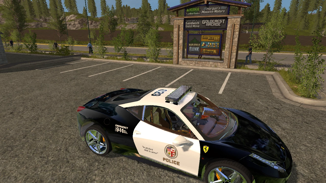 Ferrari 458 Police Car