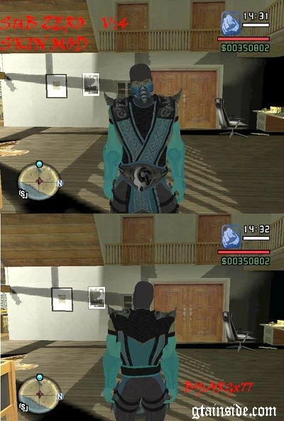 Sub Zero skin v . 4 - GTA: SA
