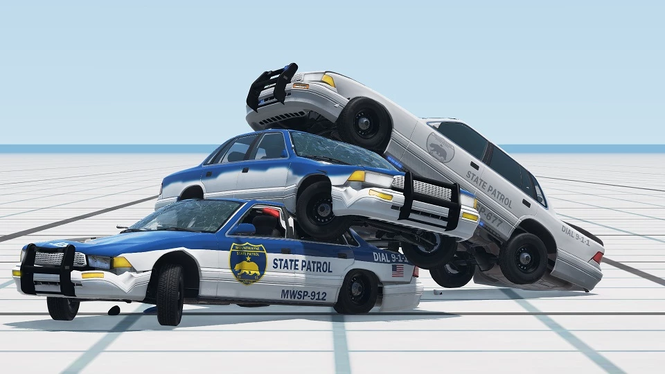 MOUNTWAYNE STATE PATROL SKIN PACK 1.0RELEASE - BeamNG.drive
