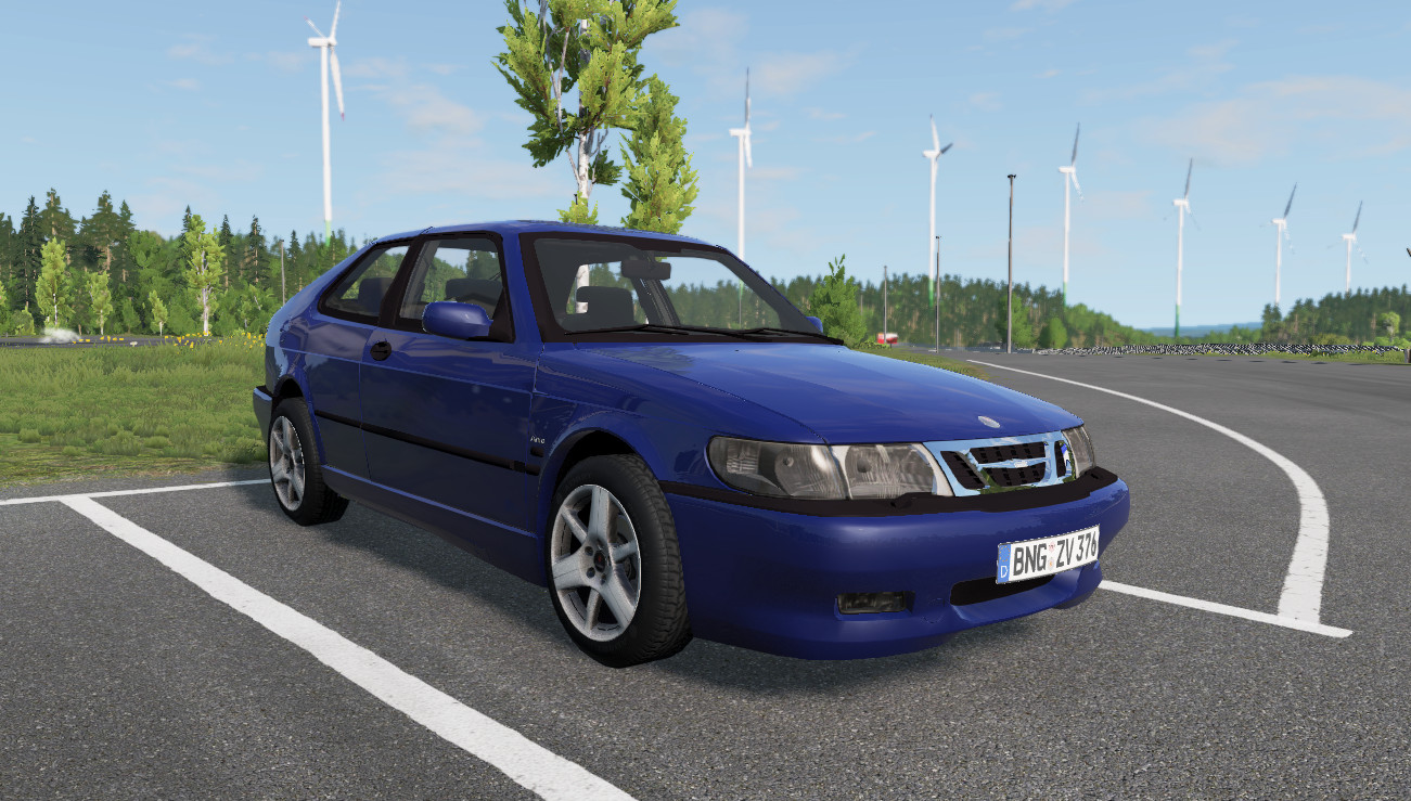 Saab 9-3 Aero 1 - BeamNG.drive