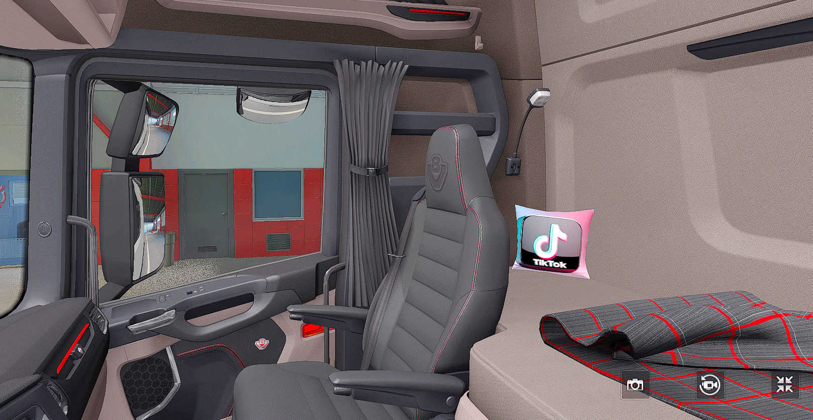 New Custom Pillows for all trucks Ets2 1.44.x 1.43.x 2.0 - ETS 2