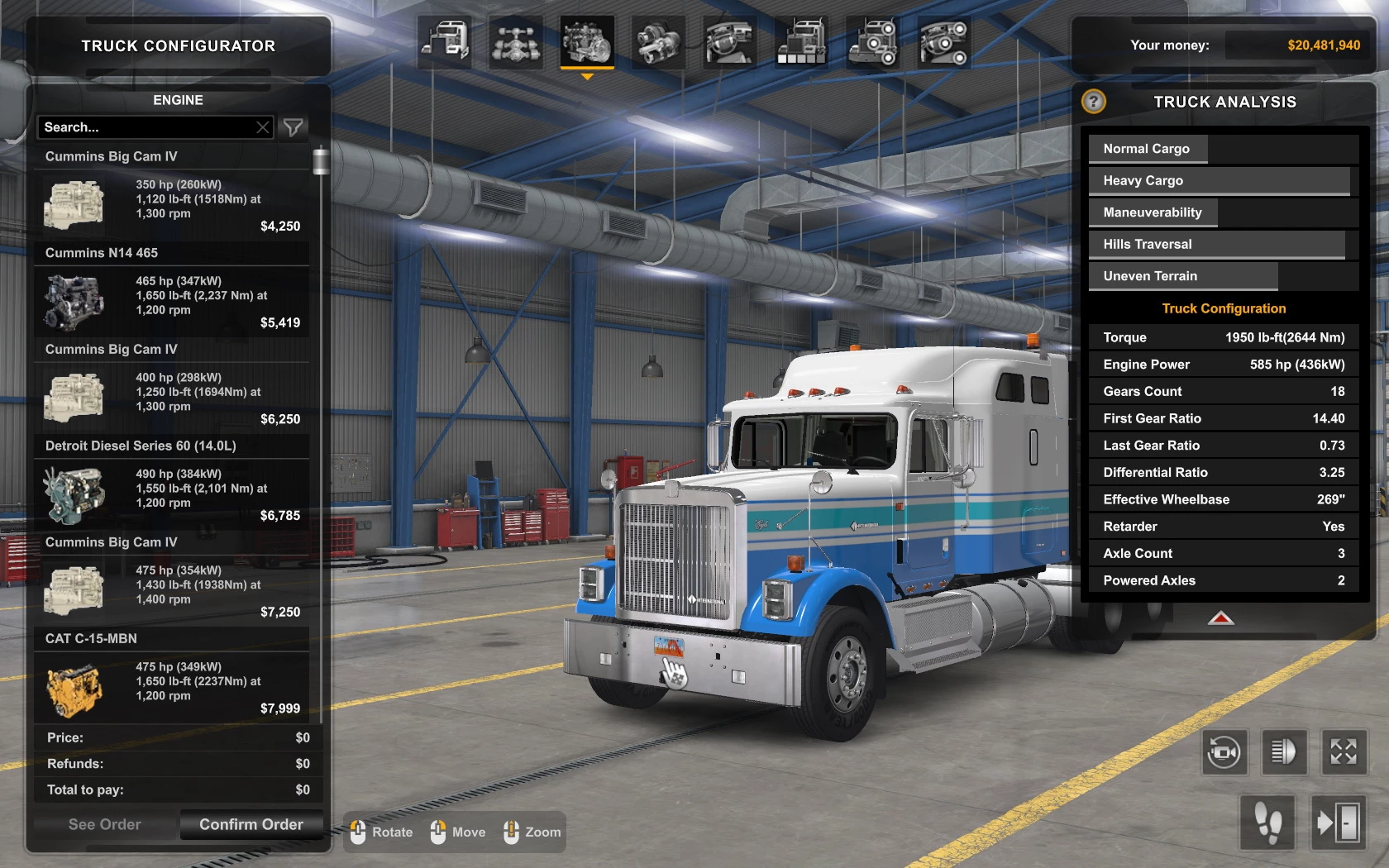 Overfloater' s International 9900x9300 Sound and Toys addon 1.0 - ATS