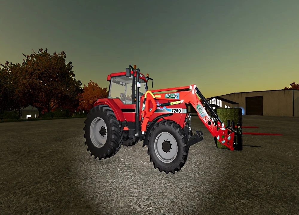 Case 7200 Pro with Frontloader v 1.0 - FS 22