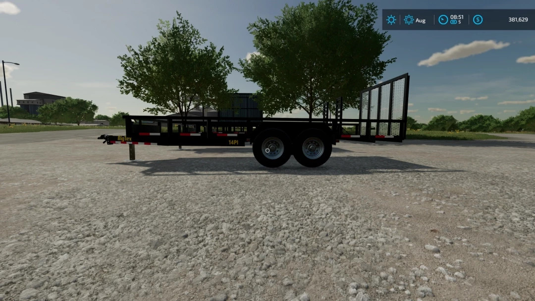 FS22 BigTex 24FT Bumper Pull v 1.1 - FS 22