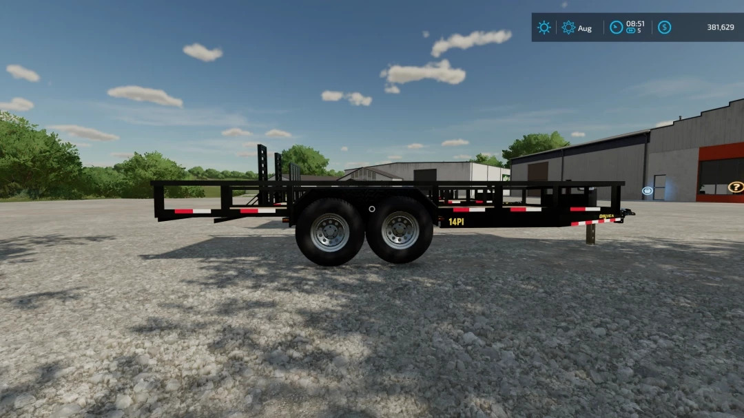 FS22 BigTex 24FT Bumper Pull v 1.1 - FS 22