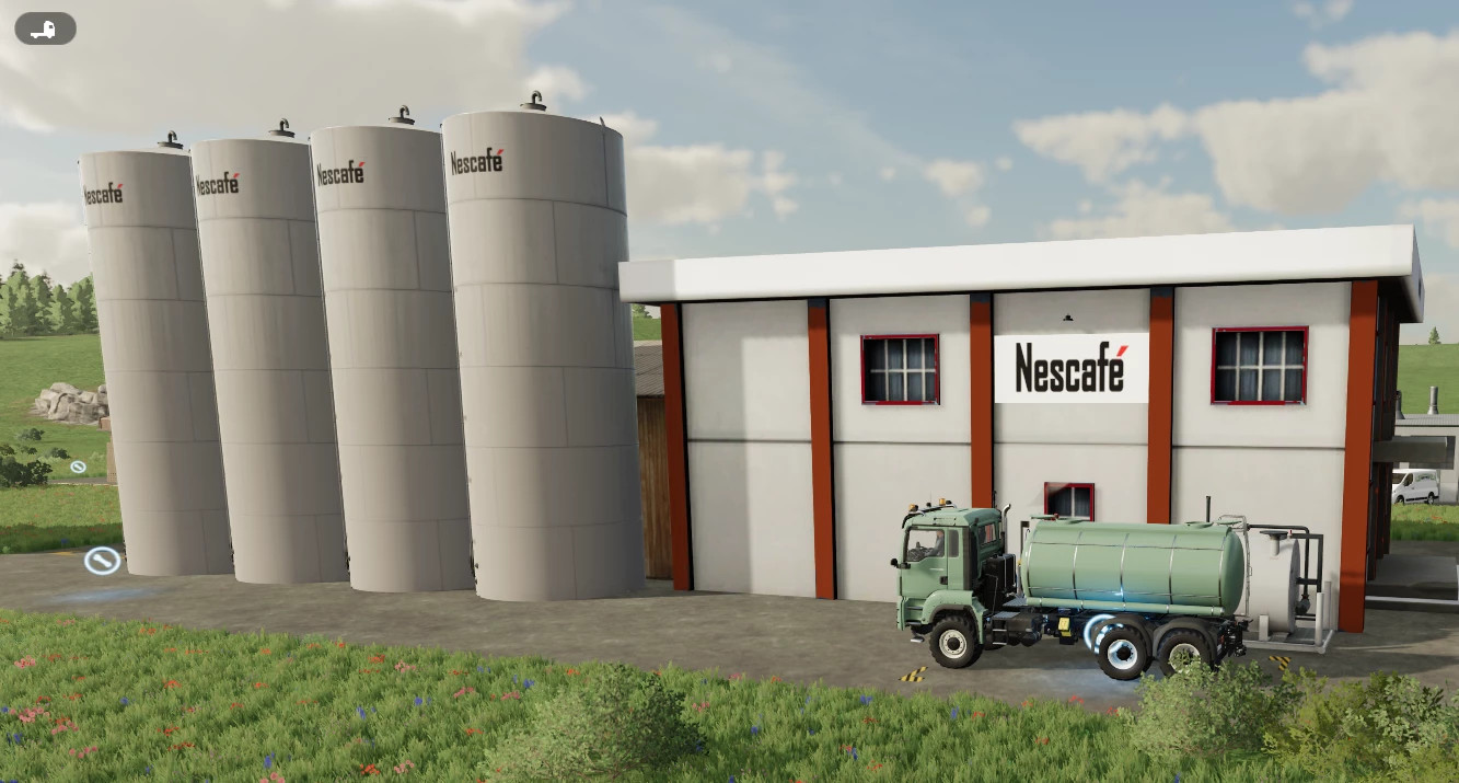 FS22 Ricci Coffee Factory v 1.0 - FS 22