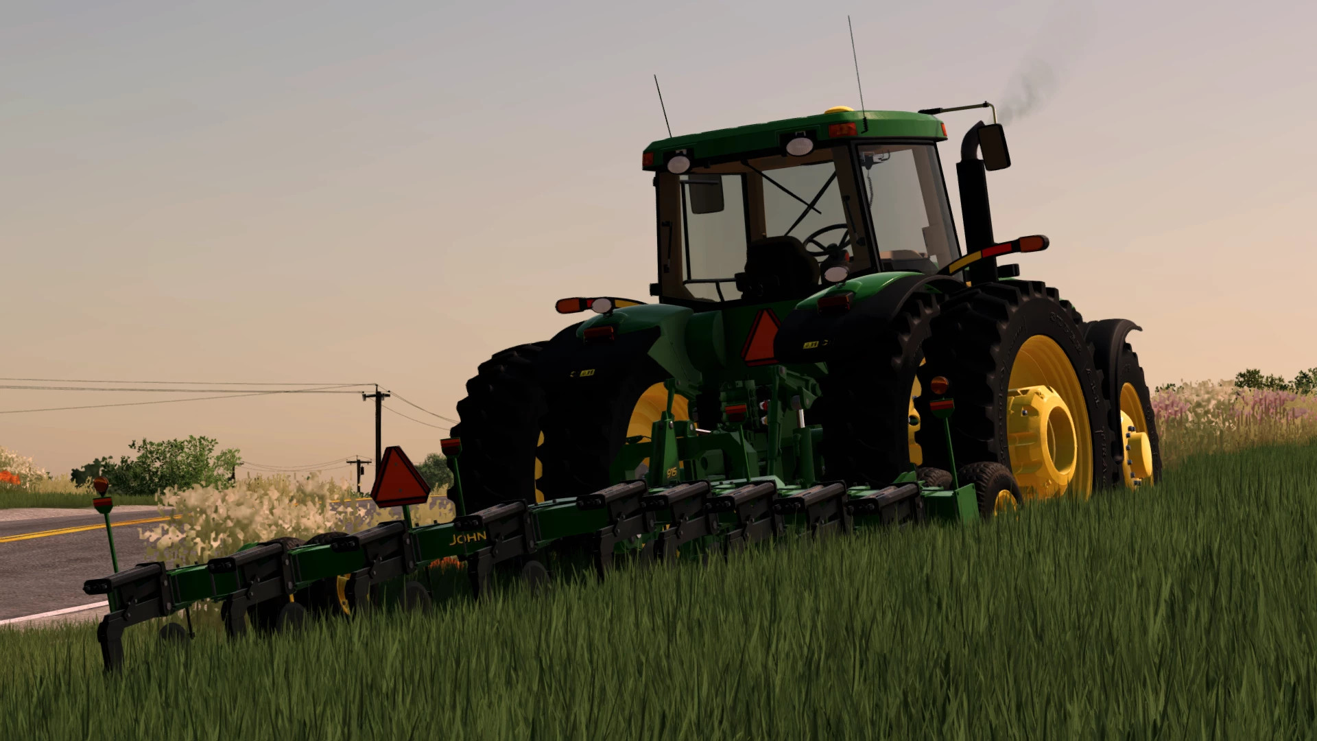 John Deere 915 V-Rippers v 1.0 - FS 22