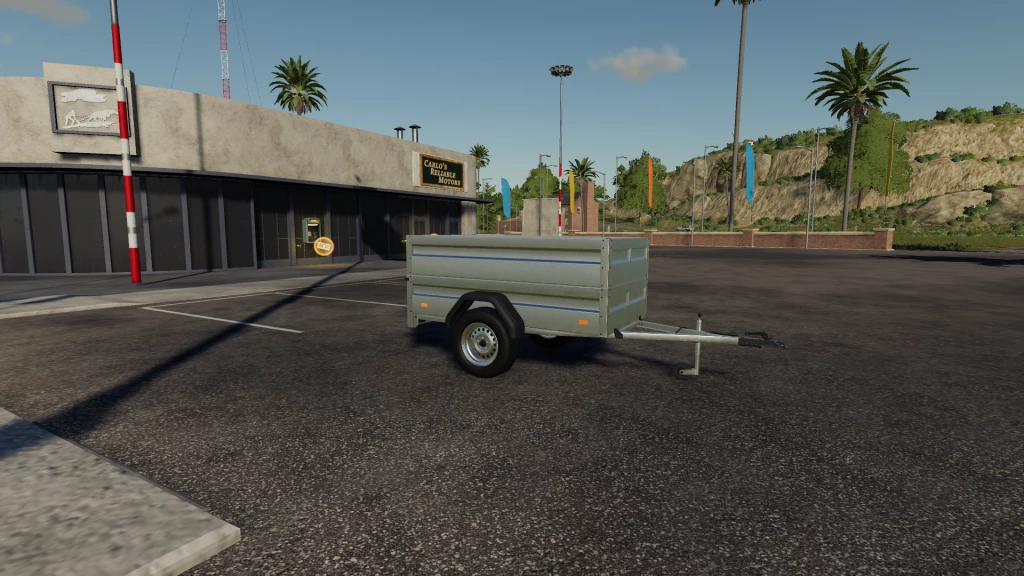 Dog Car Trailer 1.4.0.1 - FS 19